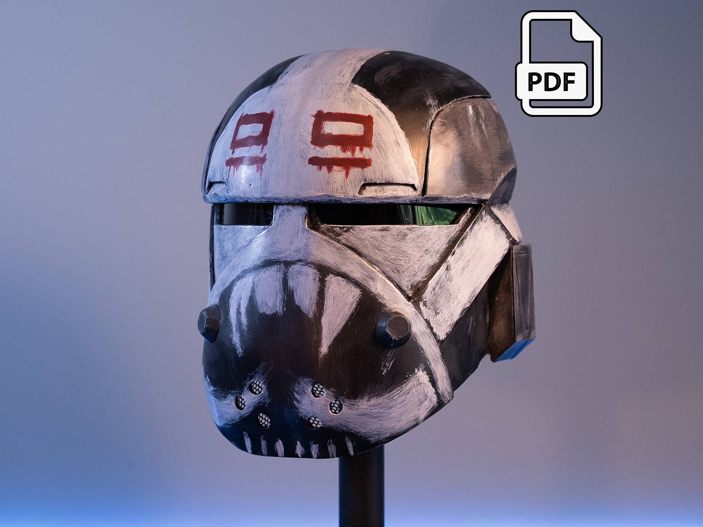 Wrecker Helmet TEMPLATES - Etsy