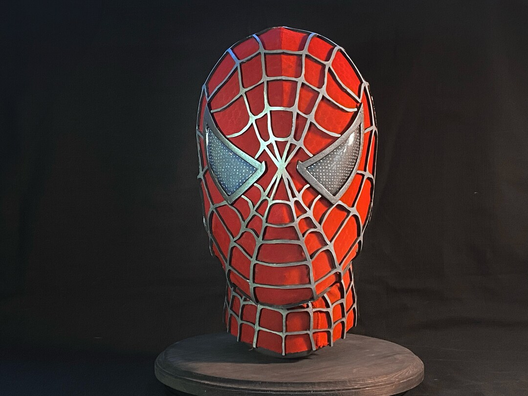 Raimi Spiderman Faceshell TEMPLATES - Etsy
