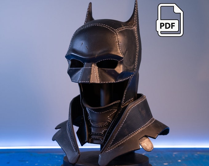 Robert Battinson FLEXIBLE Bat Cowl 2021/2022 Screen Accurate DIY ...