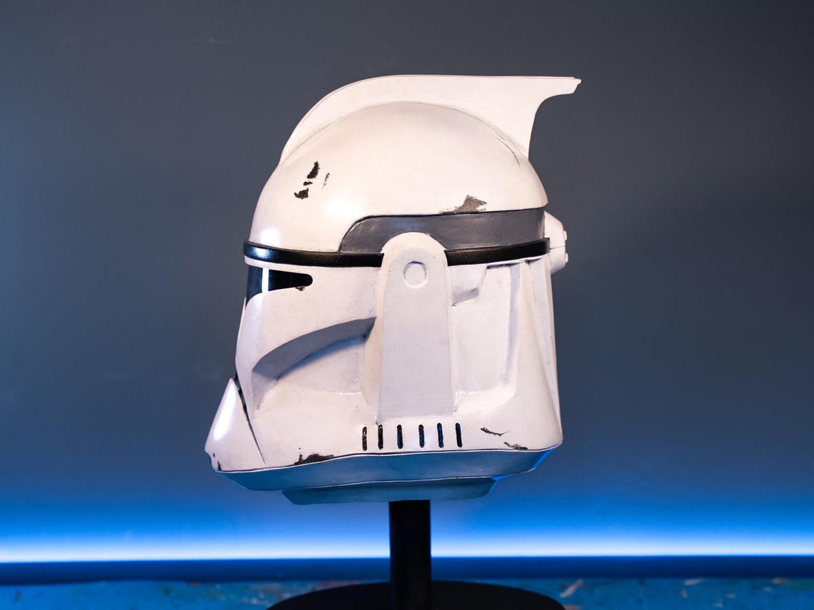 PHASE 1 Clone Trooper Helmet TEMPLATES (for Cardboard) - Etsy