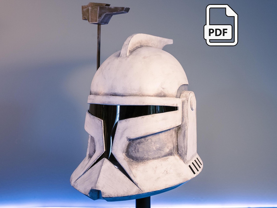 Phase 1 Animated Clone Trooper Helmet + Rangefinder TEMPLATES - Etsy