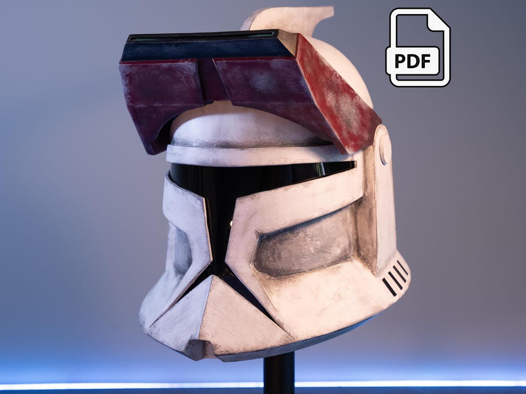 Phase 1 Clone Trooper Helmet + Macrobinoculars TEMPLATES - Etsy