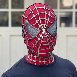 Raimi Spiderman Faceshell TEMPLATES - Etsy