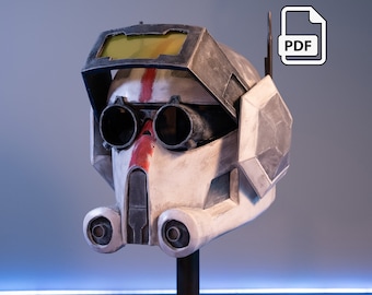 Cyberpunk Cardboard Helmet With Retractable Face Cardboardcraft ...