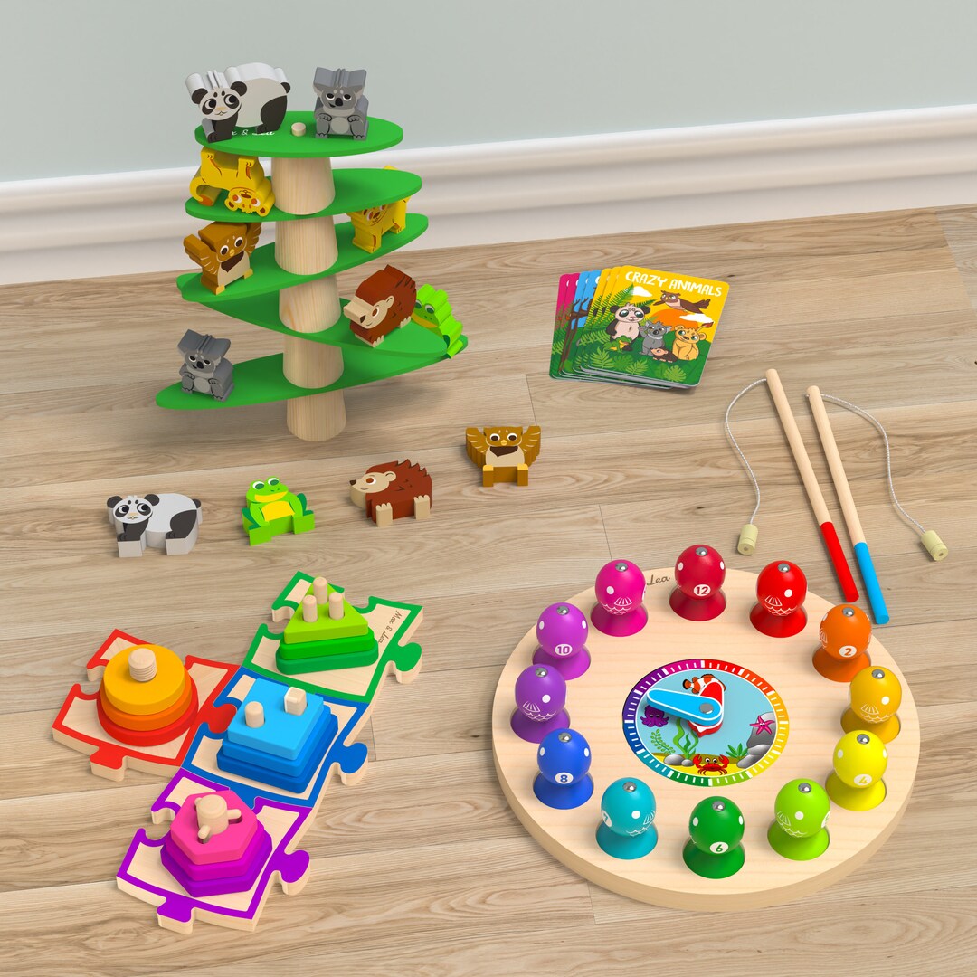 The BALANCE PACK Including 3 Superb Max & Lea Toys to Improve Balance ...
