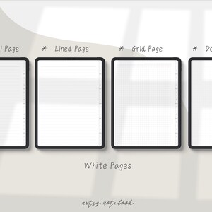 16 Minimalist Student Notebook for All Subjects Notebook - Etsy