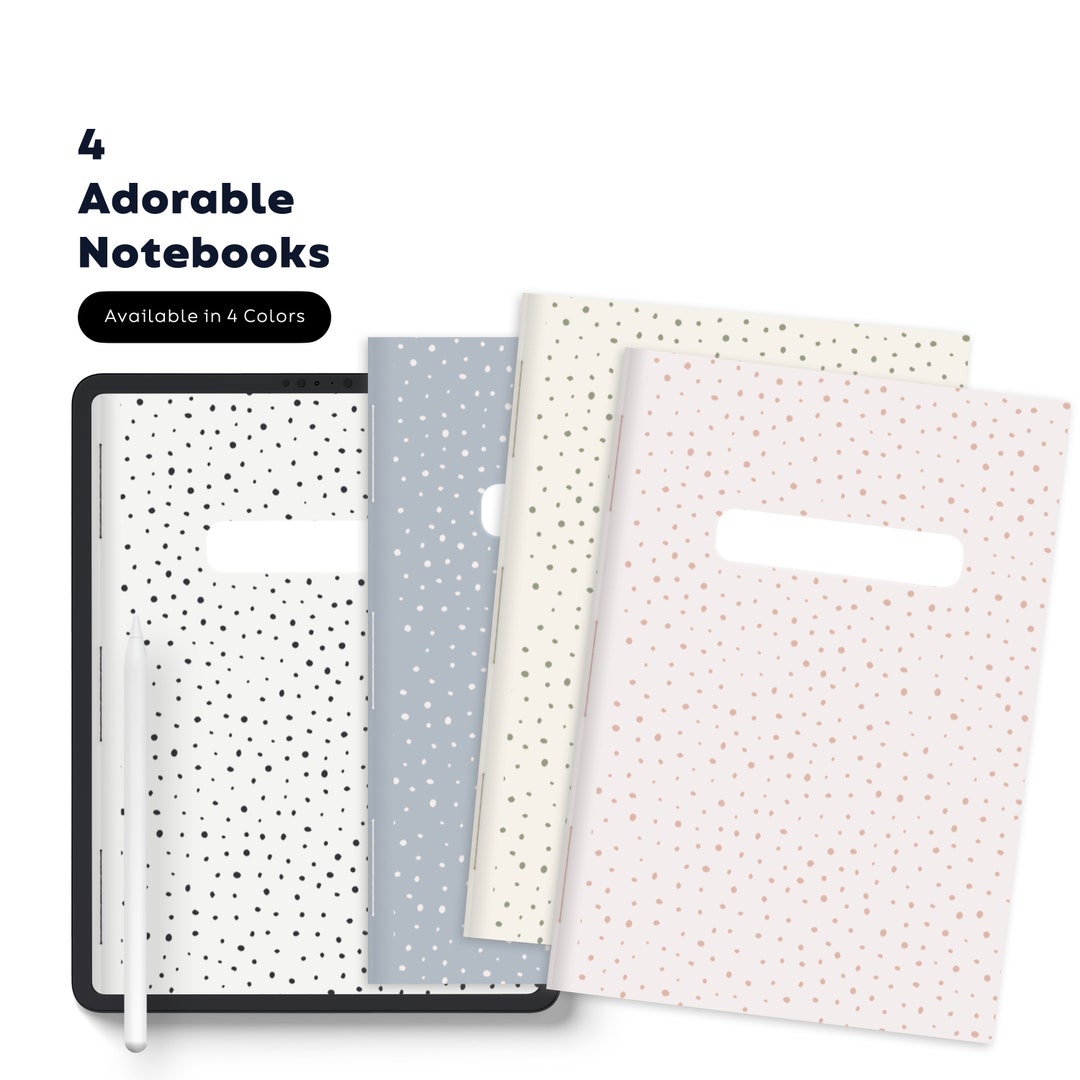 Adorable Digital Notebooks for Ipad: Hyperlinked Sections (instant ...