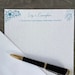 Personalised Writing Paper Set, Personalised Stationery, Customised ...