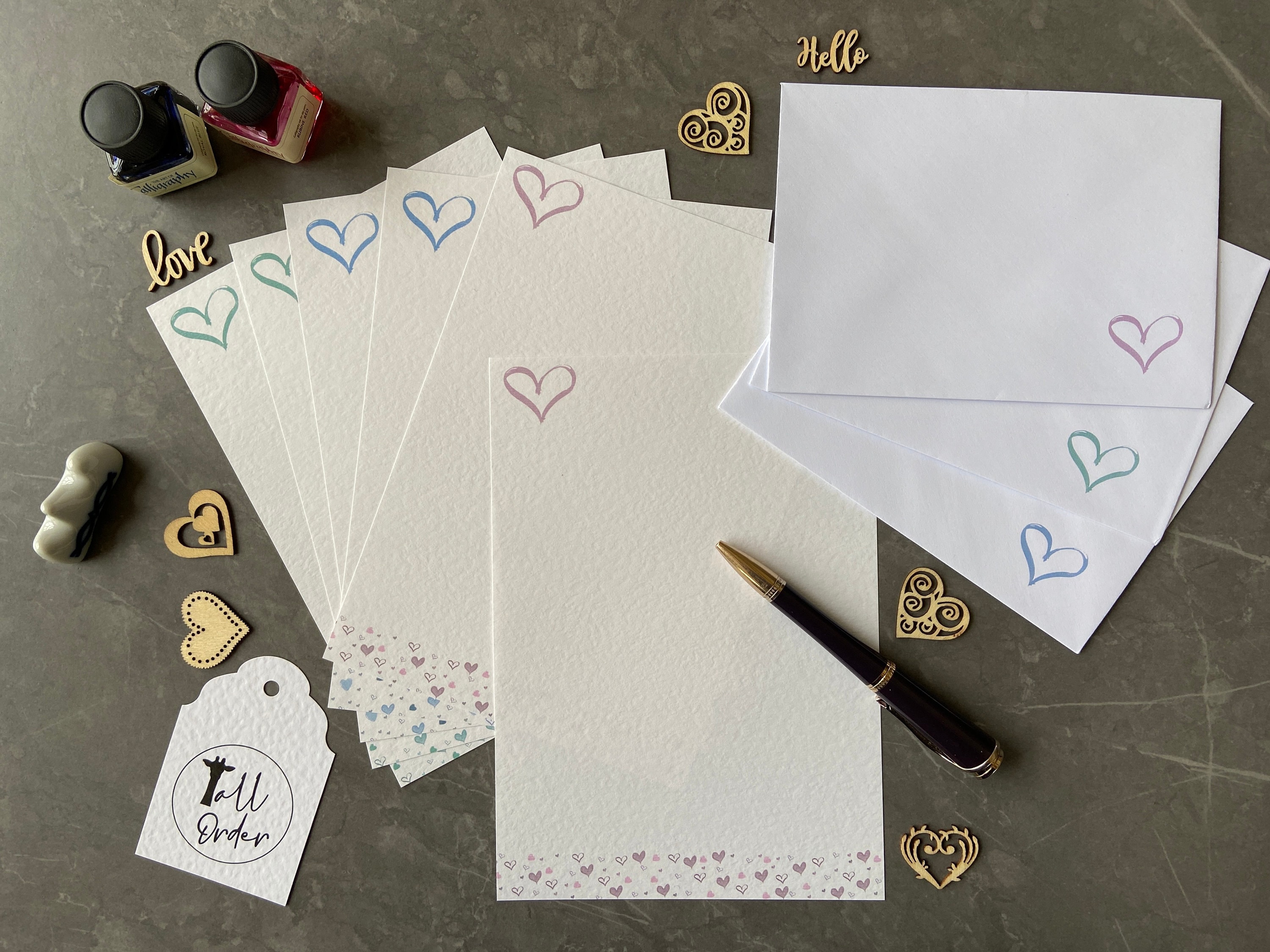 Love Letter Paper Design