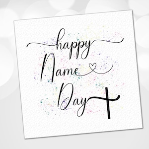 Happy Name Day Card