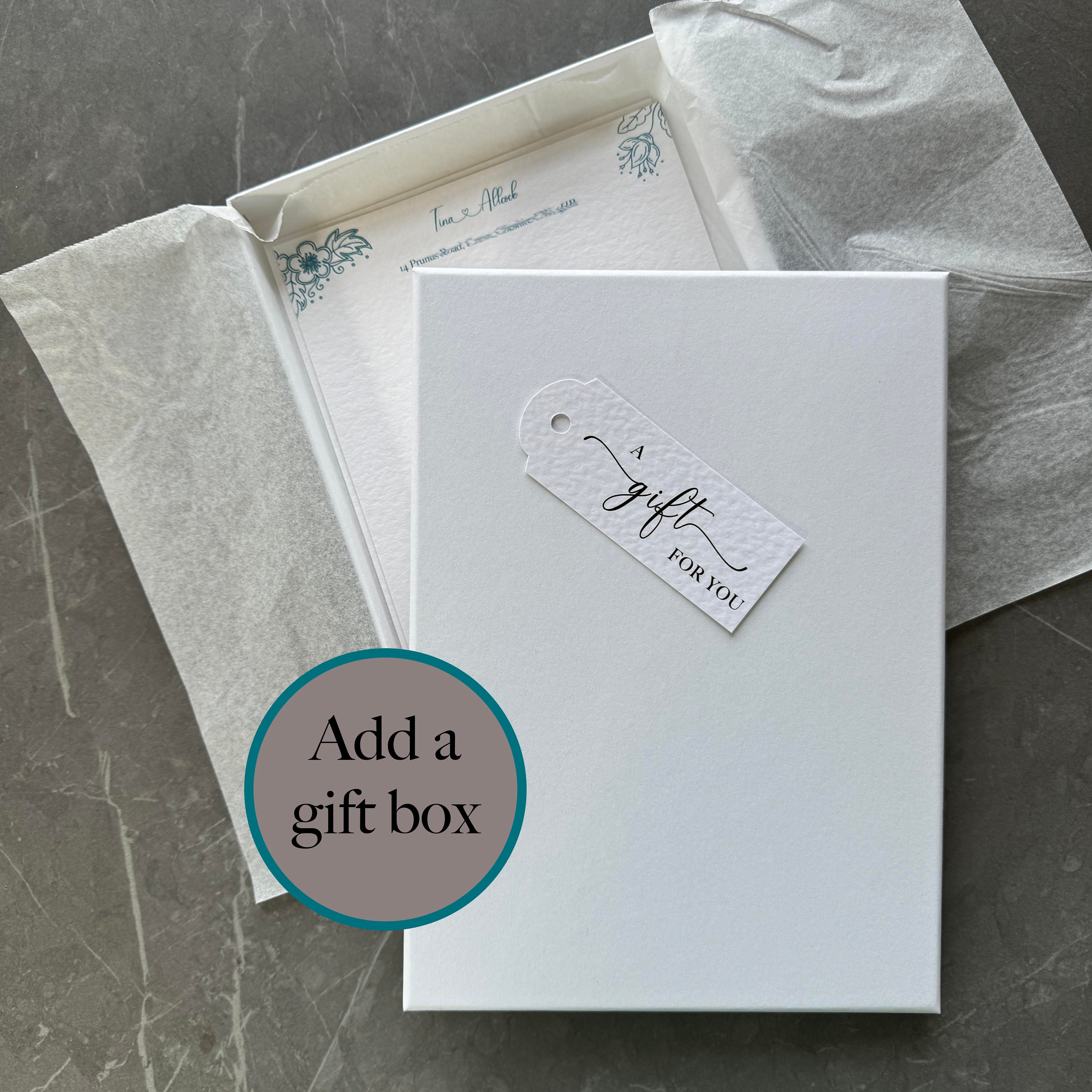 Personalised Writing Paper Set, Personalised Stationery, Customised ...