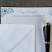 Personalised Writing Paper Set, Personalised Stationery, Customised ...