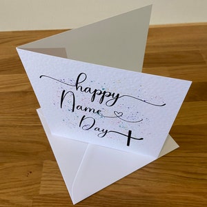 Happy Name Day Card, Christian Name Day Celebration Card - Etsy
