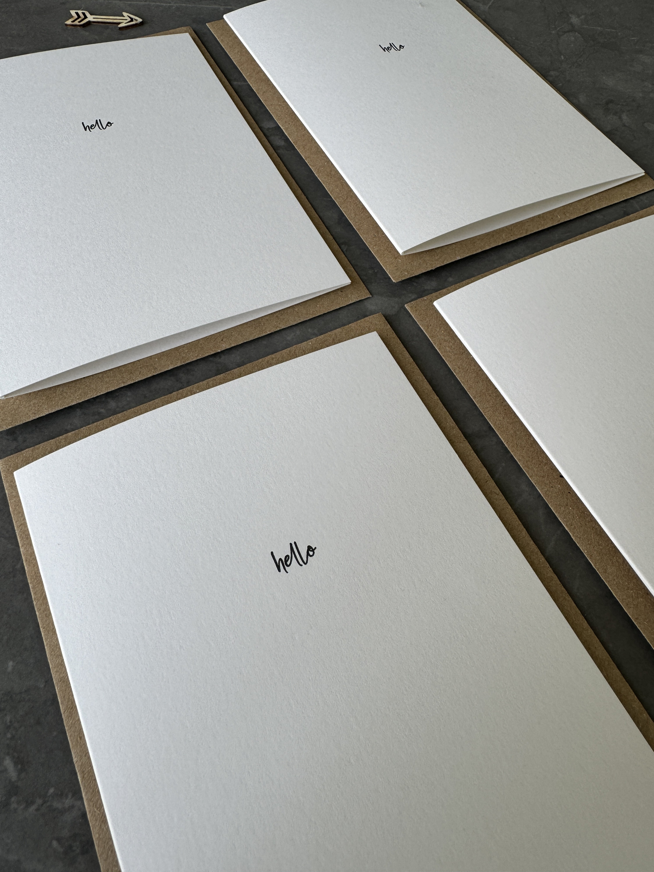 Minimalist Note Cards, Blank Cards, Small Card, Pack of Cards ...