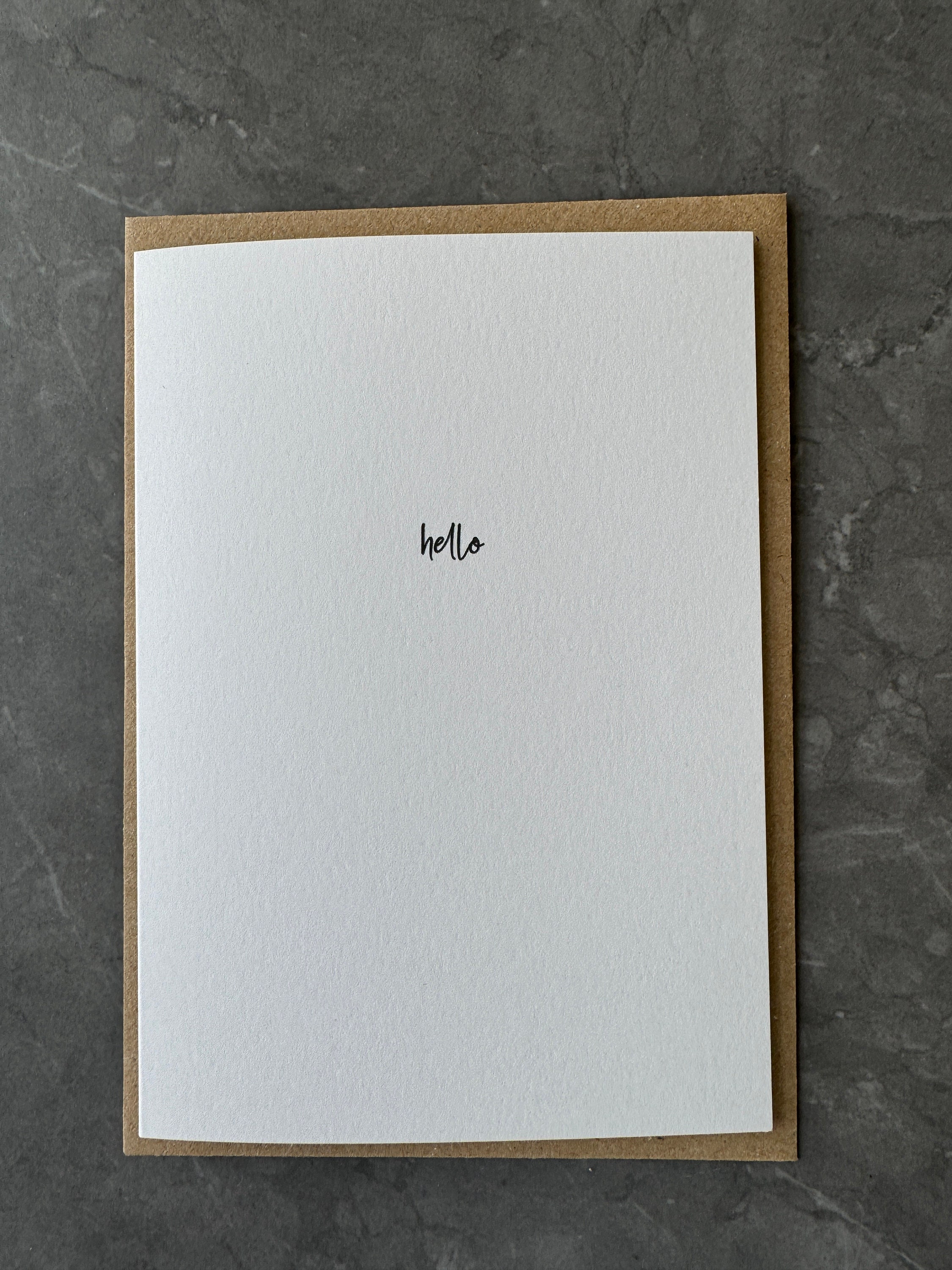 Minimalist Note Cards, Blank Cards, Small Card, Pack of Cards ...