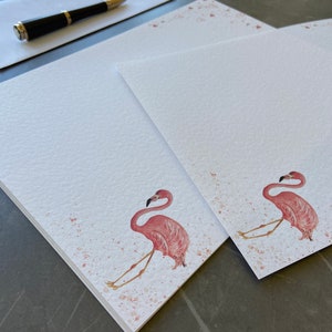 A4 Writing Paper, Large Writing Paper Set, Flamingo Letter Set ...