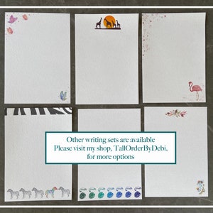 45 Piece Writing Set, Bees, Butterflies and Ladybirds, Letter Writing ...