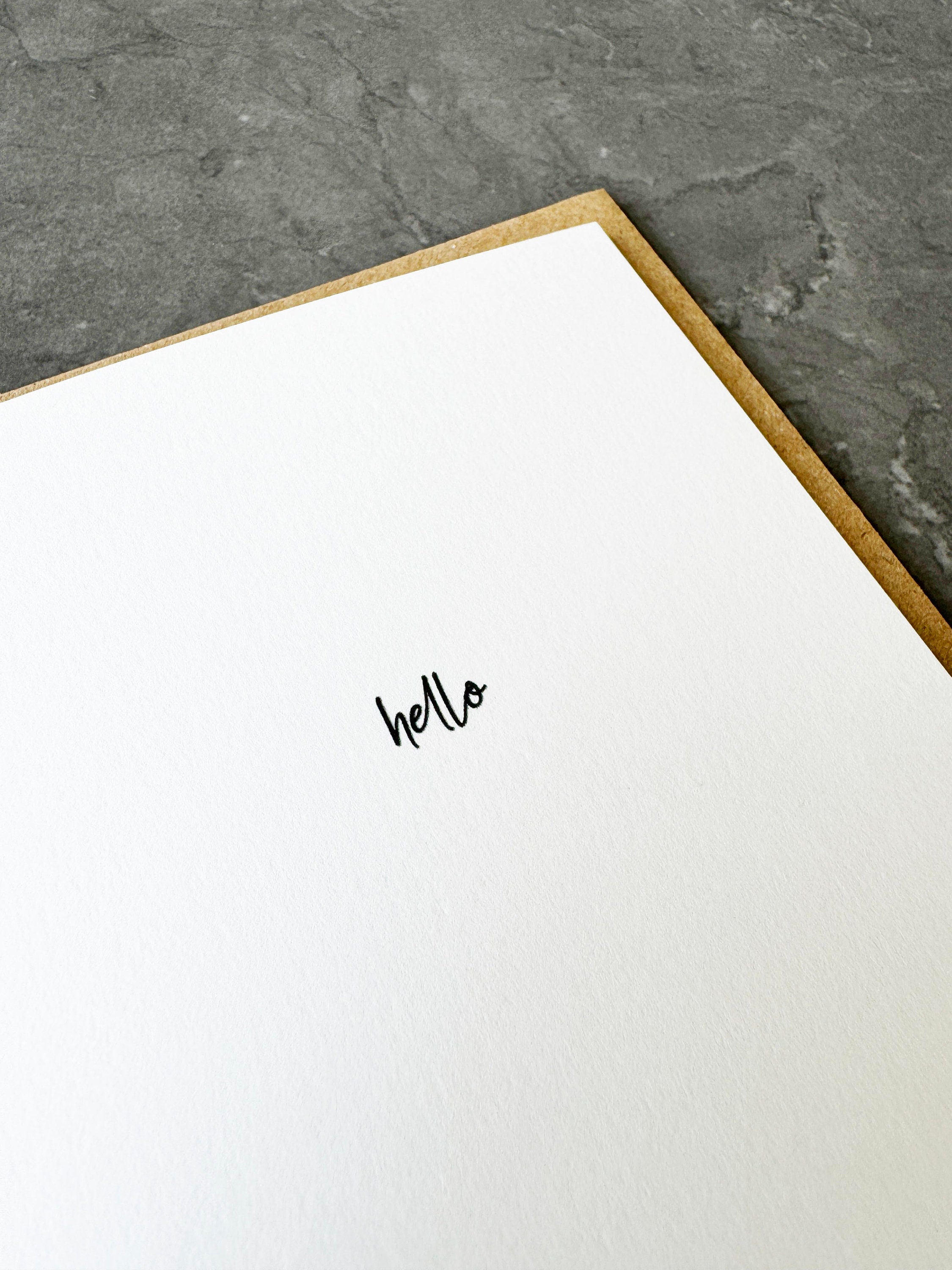Minimalist Note Cards, Blank Cards, Small Card, Pack of Cards ...