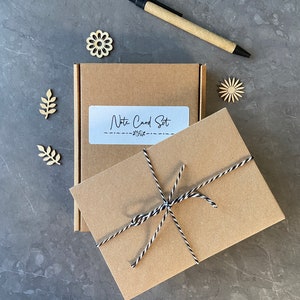 Minimalist Note Cards, Blank Cards, Small Card, Pack of Cards ...