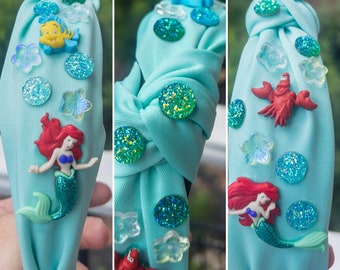 The Little Mermaid handmade Headband Hair Accessories Kids Headbands ...