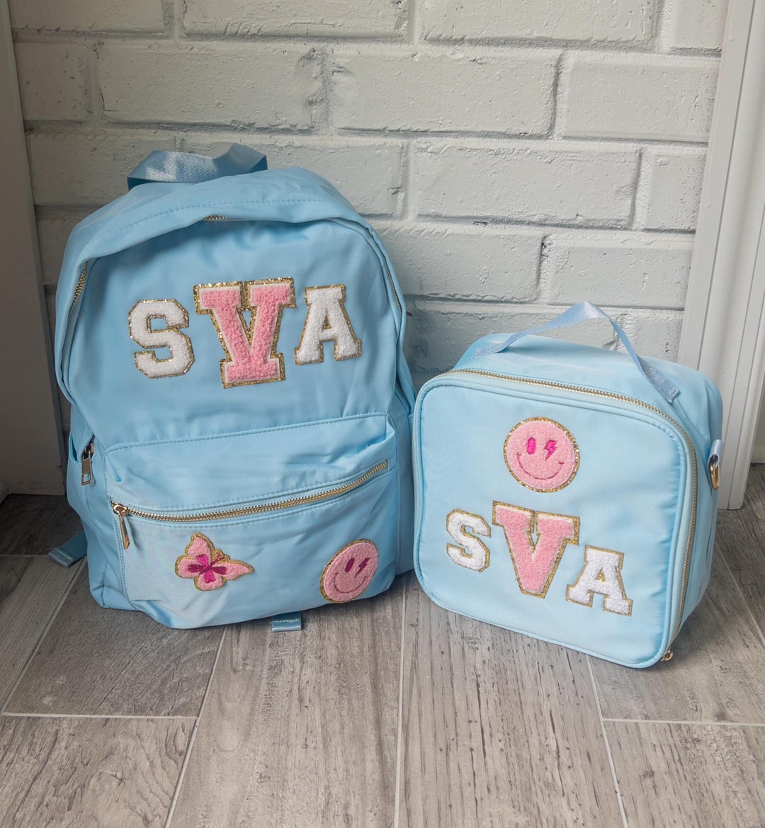 Personalized Patch Book Bags - Etsy