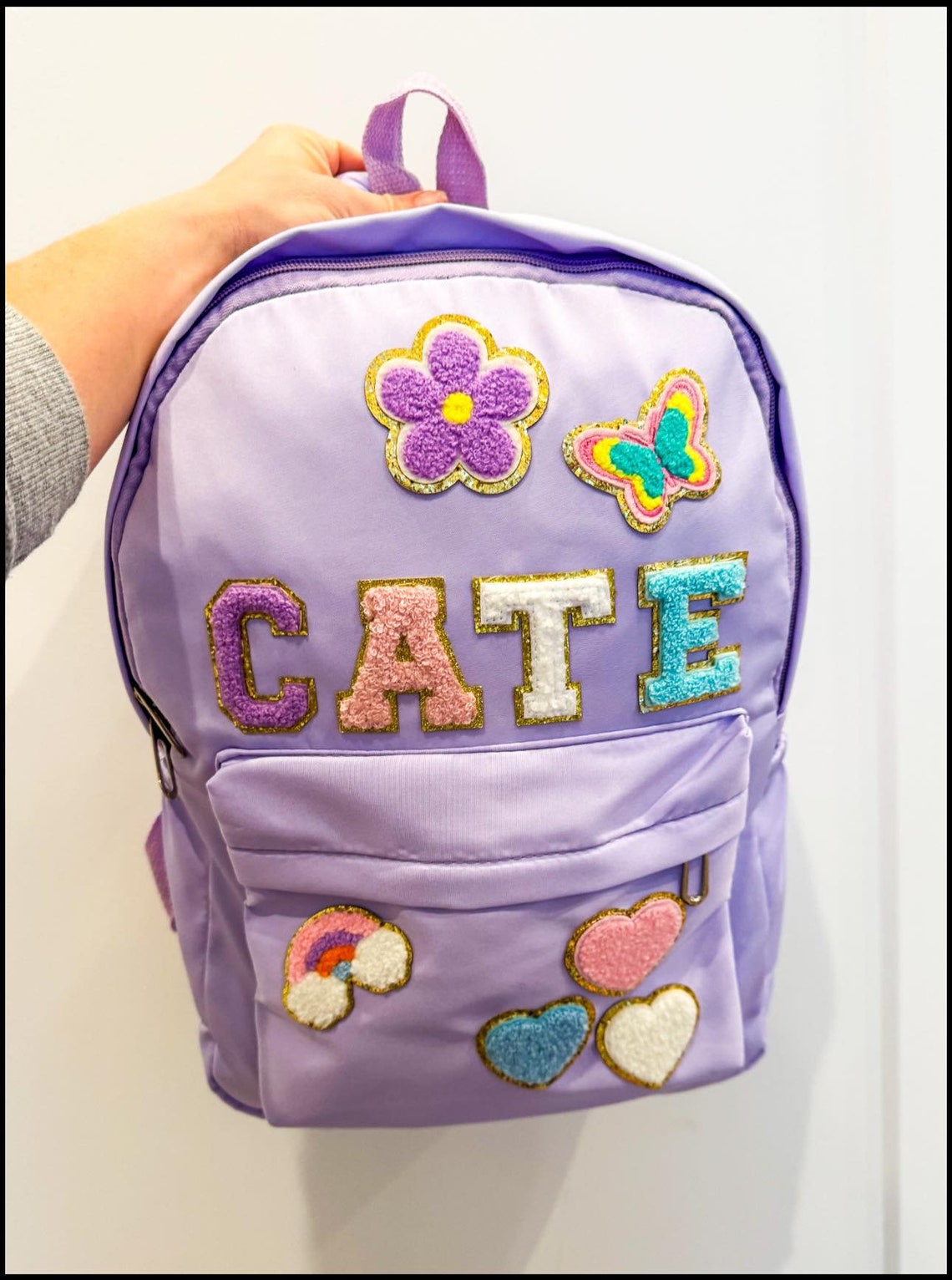 Personalized Patch Book Bags - Etsy
