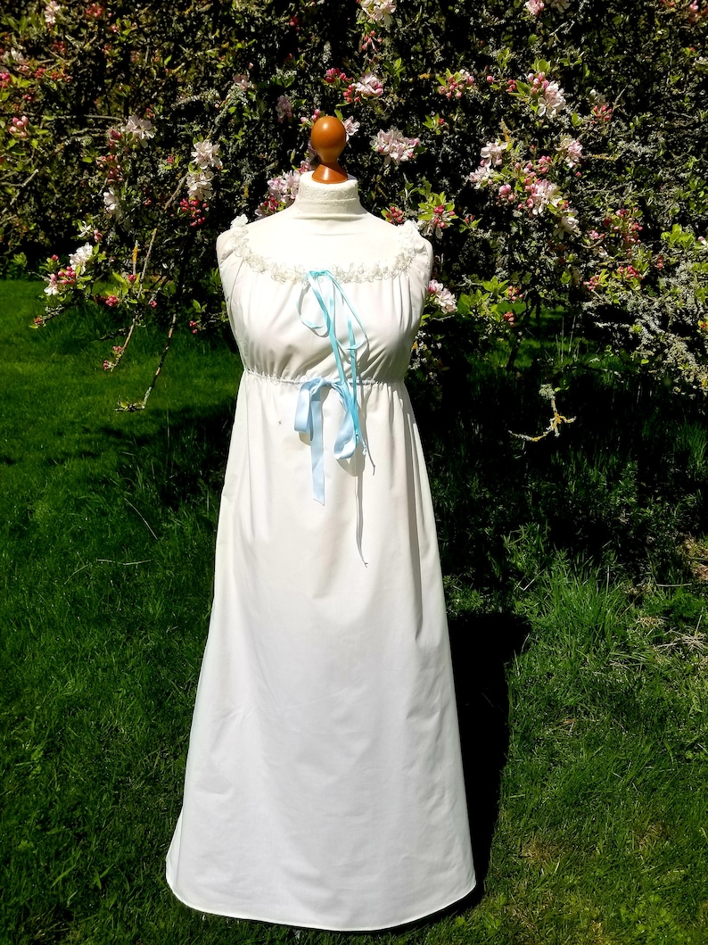 Regency Nightgown Nightdress Size 8-10 - Etsy
