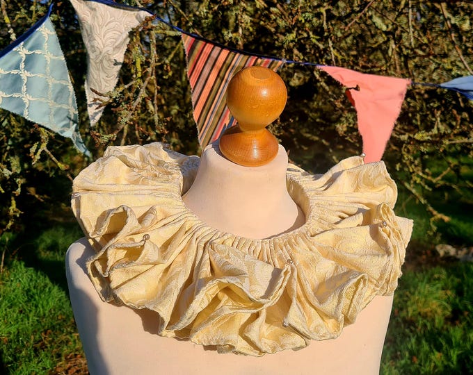 Elizabethan Clown Circus Neck Ruff Collar - Etsy