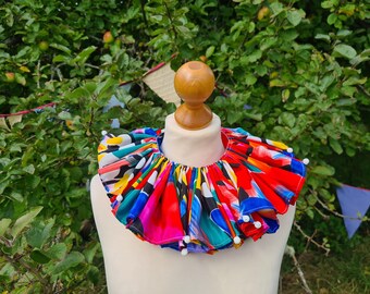 Elizabethan Clown Circus Neck Ruff Collar - Etsy