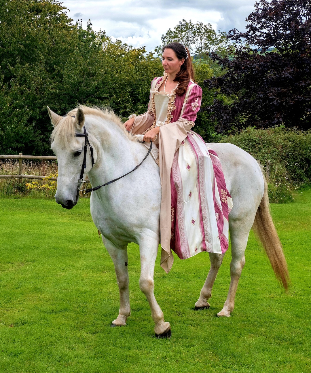 1700's Style Pannier Dress UK Size 12 - Etsy