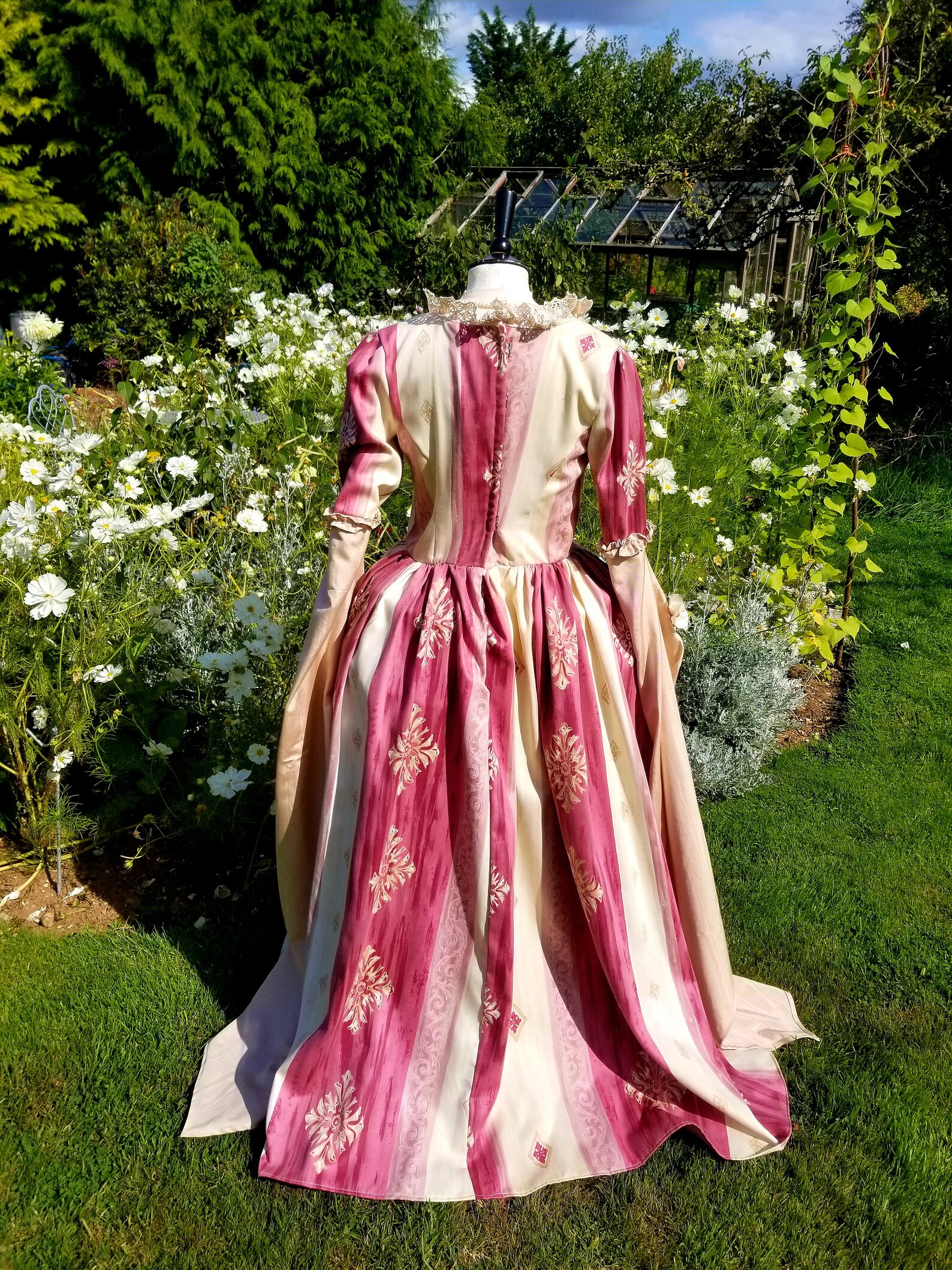 1700's Style Pannier Dress UK Size 12 - Etsy