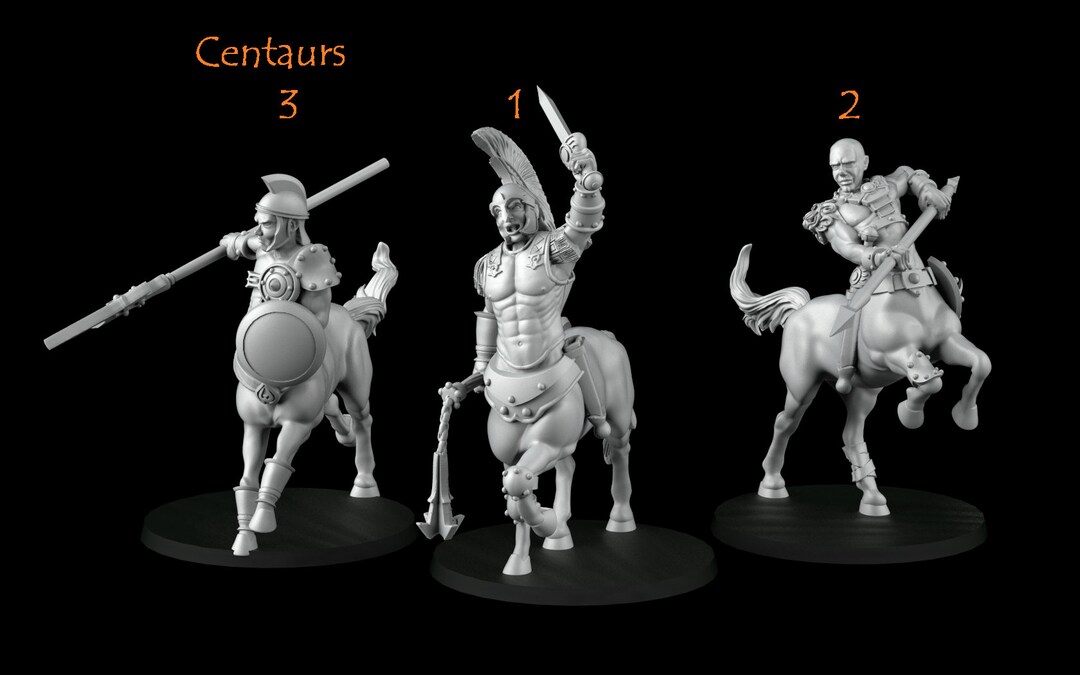 Centaurs for Tabletop Games by Cross Lances - Etsy