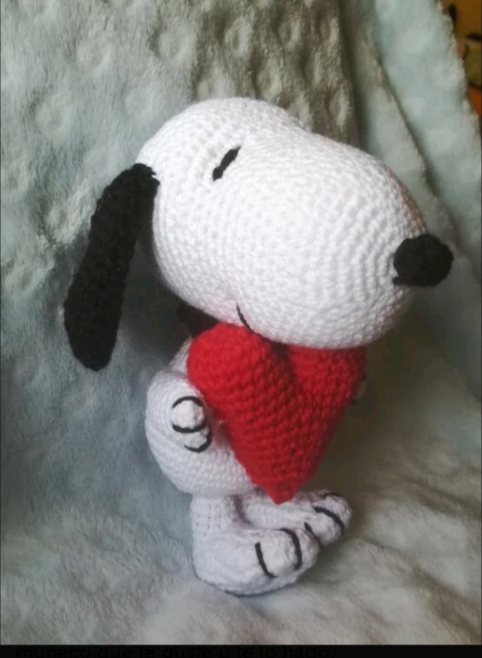 Patrón Snoopy Amigurumi 27 Cm - Etsy