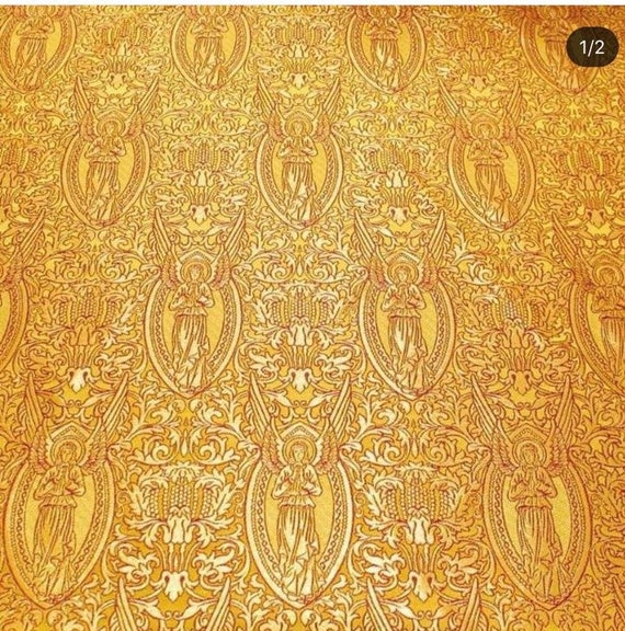 Gold Brocade Pattern
