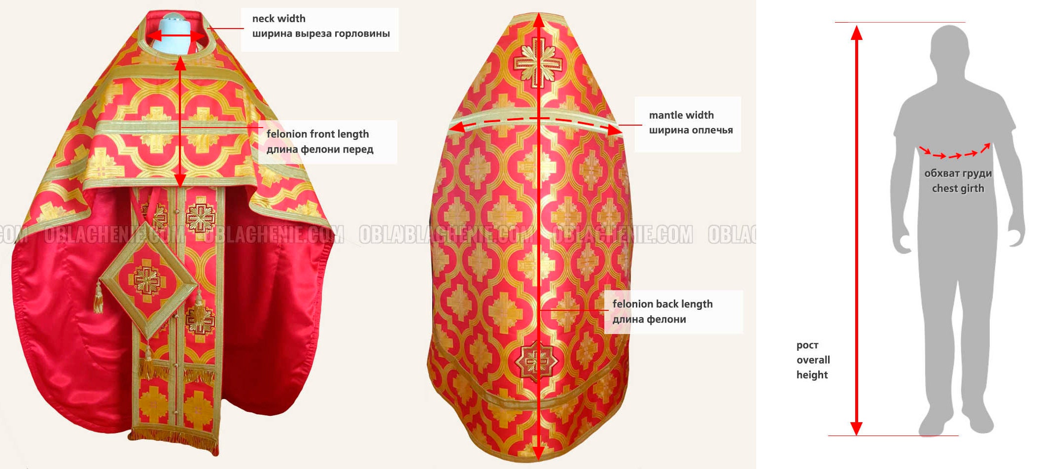 Gold Orthodox Priest Vestments. Metallic Brocade. Clergy - Etsy
