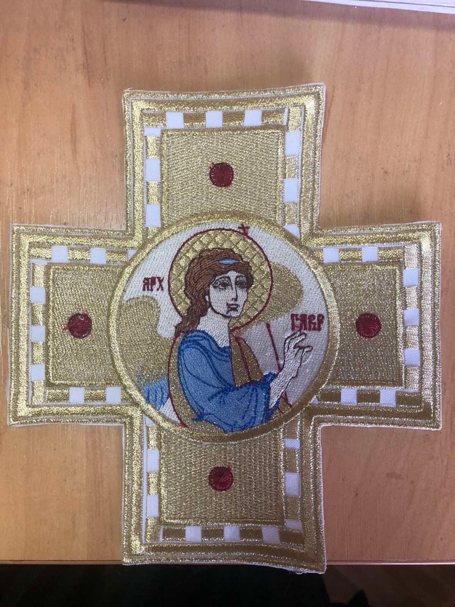 Liturgical Embroidered Vestment Appliques 18 Cm 7.1' - Etsy