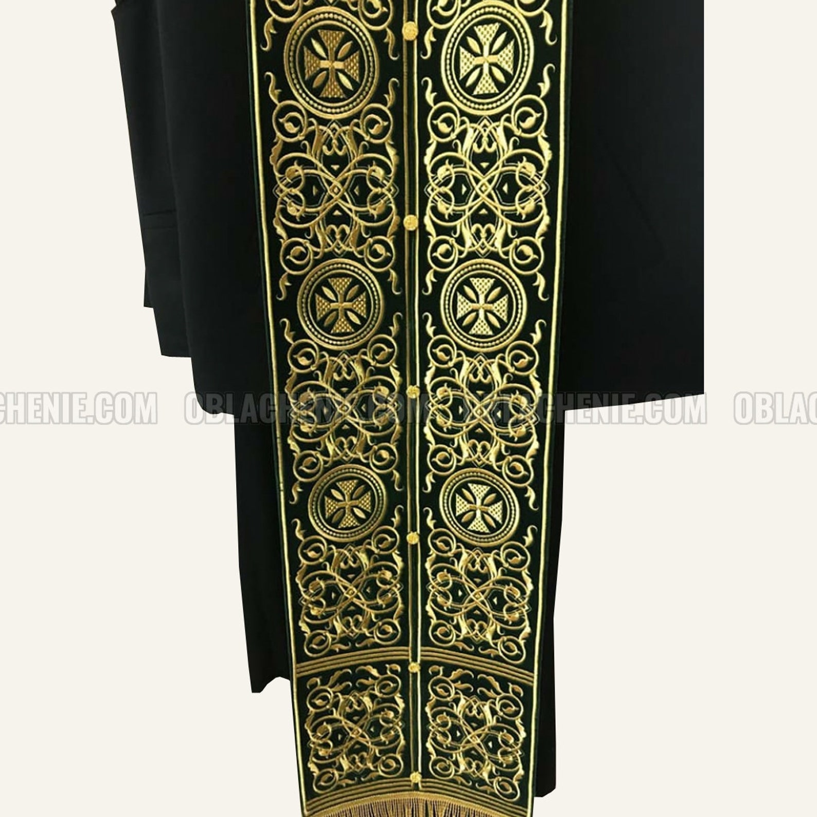 Green Priest Set Vestment. Machine Embroidery. Liturgical - Etsy