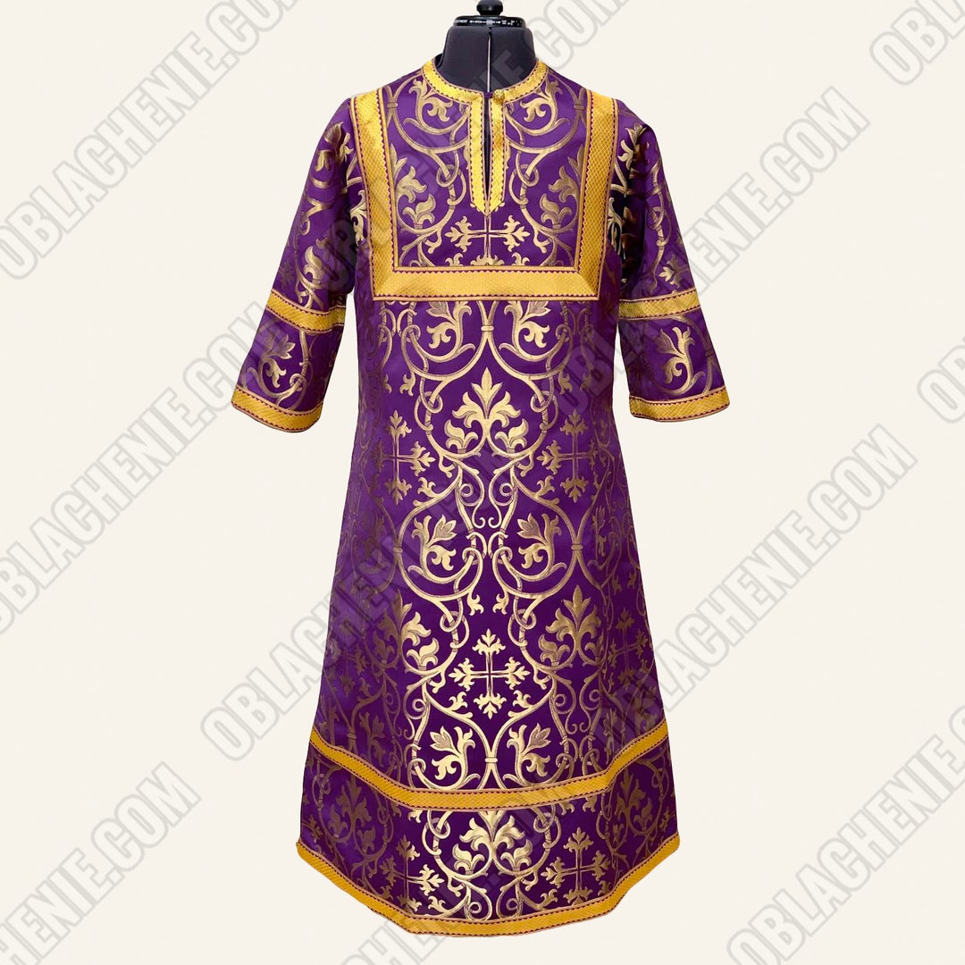 Altar Server Robe. Altar Boy Dalmatic Vestment. Reader Vestment ...