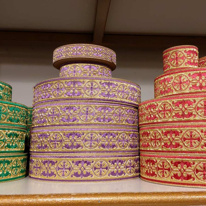 Metal Trim Ribbon - Etsy