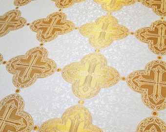 Liturgical Fabric for Clergy Vestments. Church Nonmetallic | Etsy