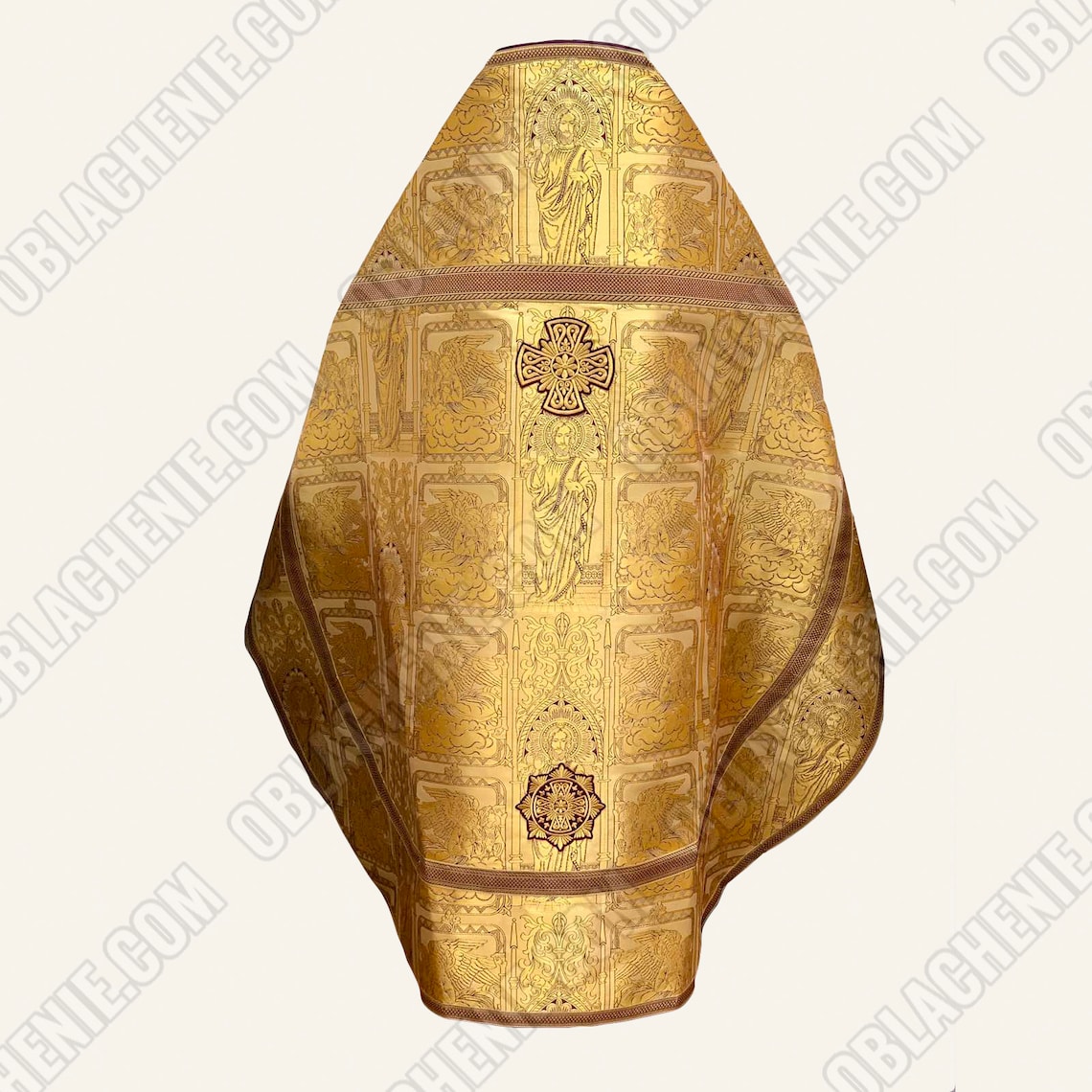 Gold orthodox priest vestments. Liturgical vestments. | Etsy