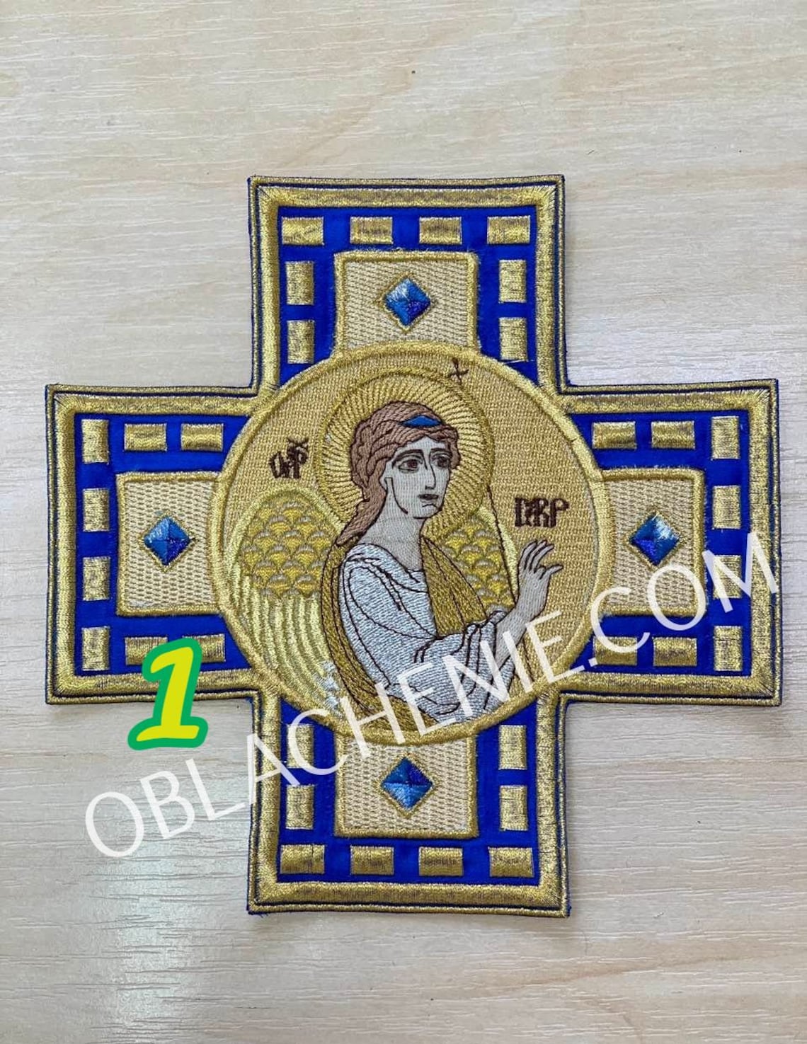Embroidered Liturgical Cross With Icon. Different Options for Icons 17 ...