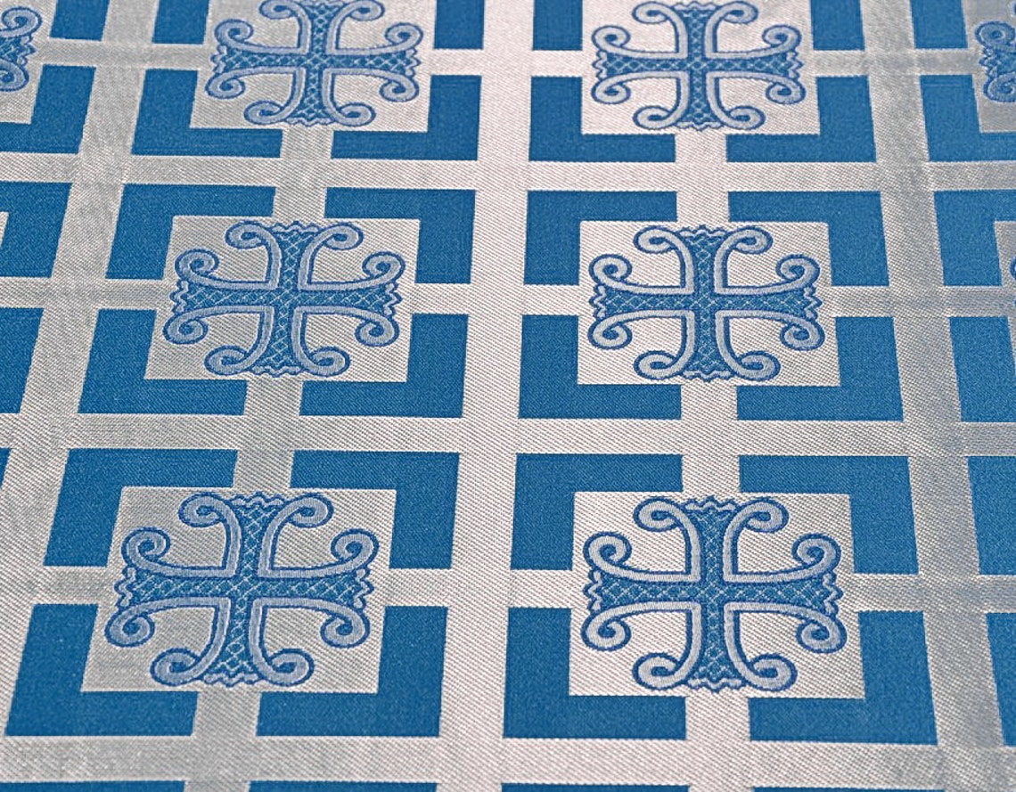 Liturgical Fabric for Clergy Vestments. Church Nonmetallic - Etsy