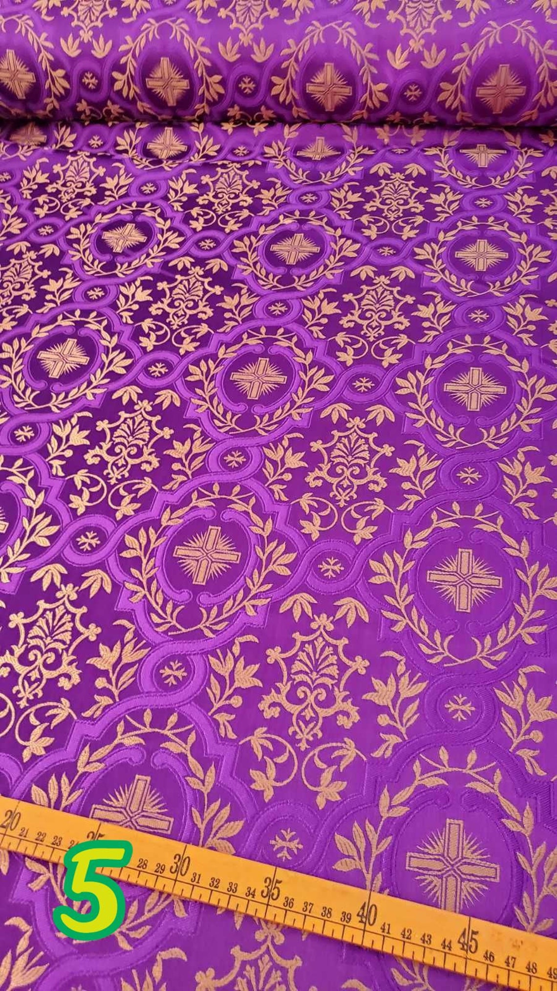 High Quality Nonmetallic and Metallic Purple Liturgical | Etsy