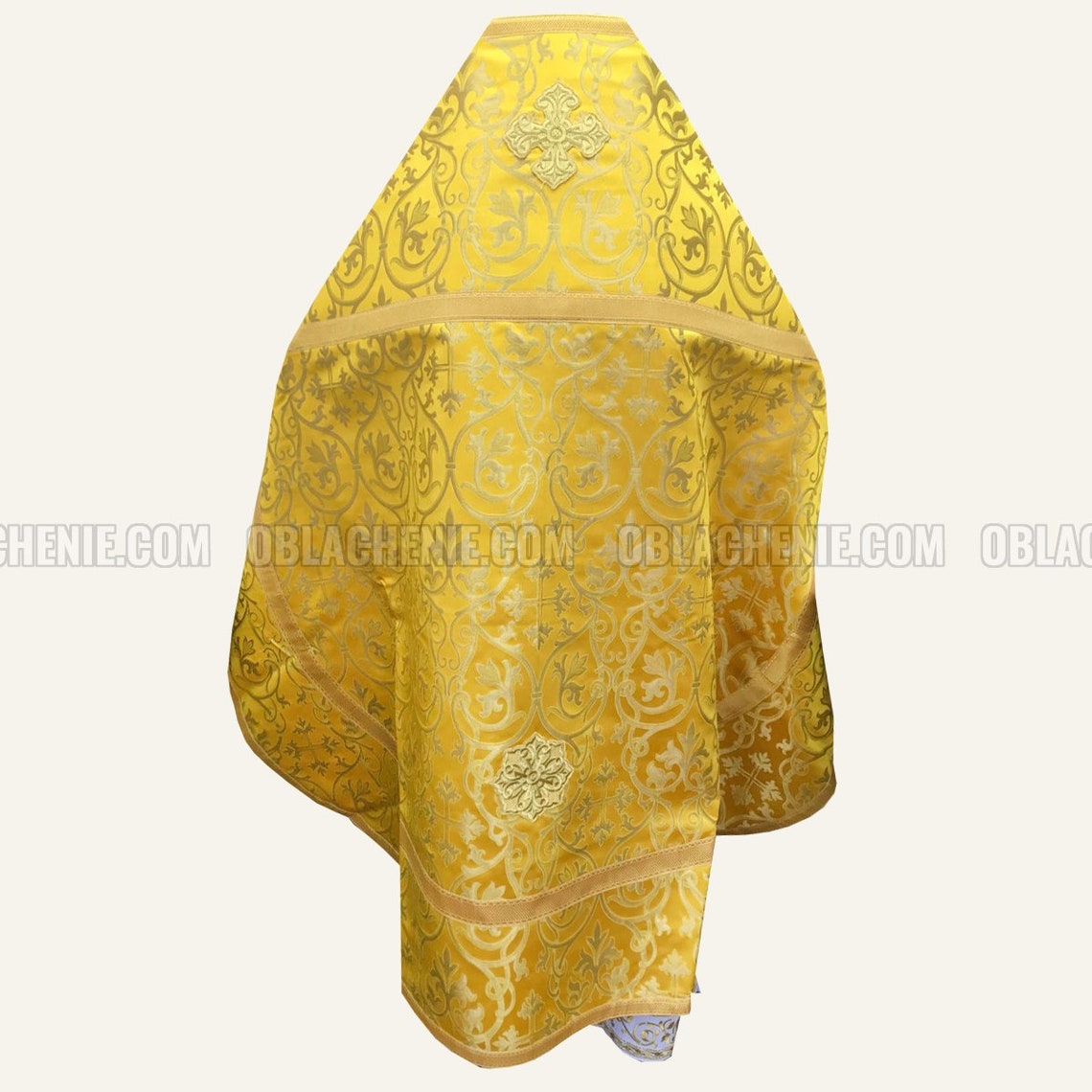 Gold Orthodox Priest Vestments. Metallic Brocade. Clergy - Etsy