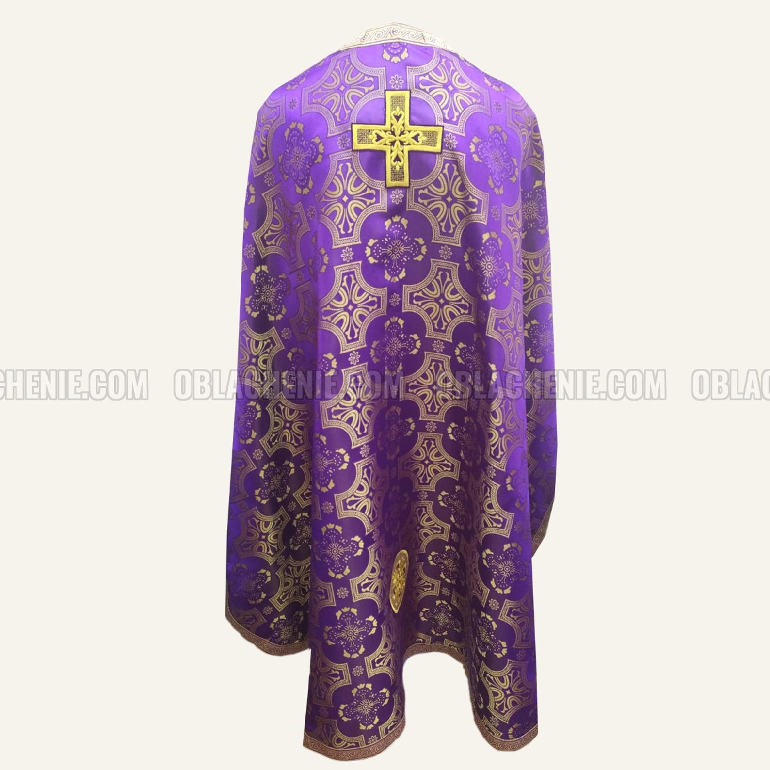 Purple Orthodox Priest Vestments. Nonmetallic Brocade. - Etsy