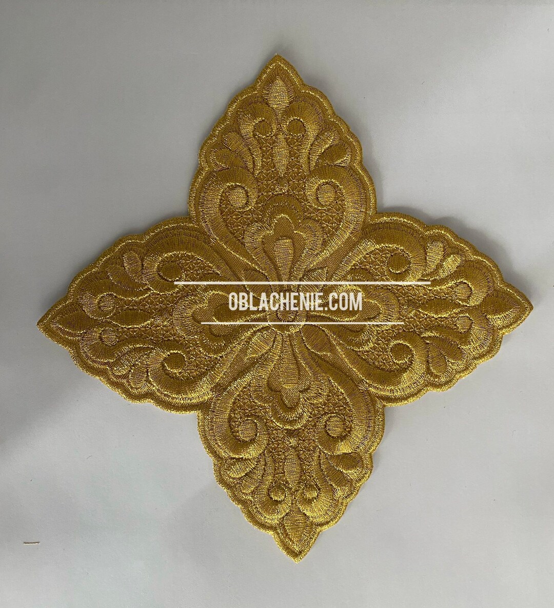 Liturgical Cross Applique. Machine Embroidery. Vestment Crosses. Priest ...