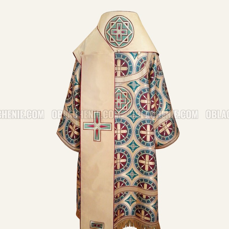 Bishops Vestments. Greek Metallic Brocade. Bishop Set - Etsy