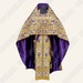 Purple Liturgical Priestt Vestments. Metallic Brocade. Clergy Vestments ...