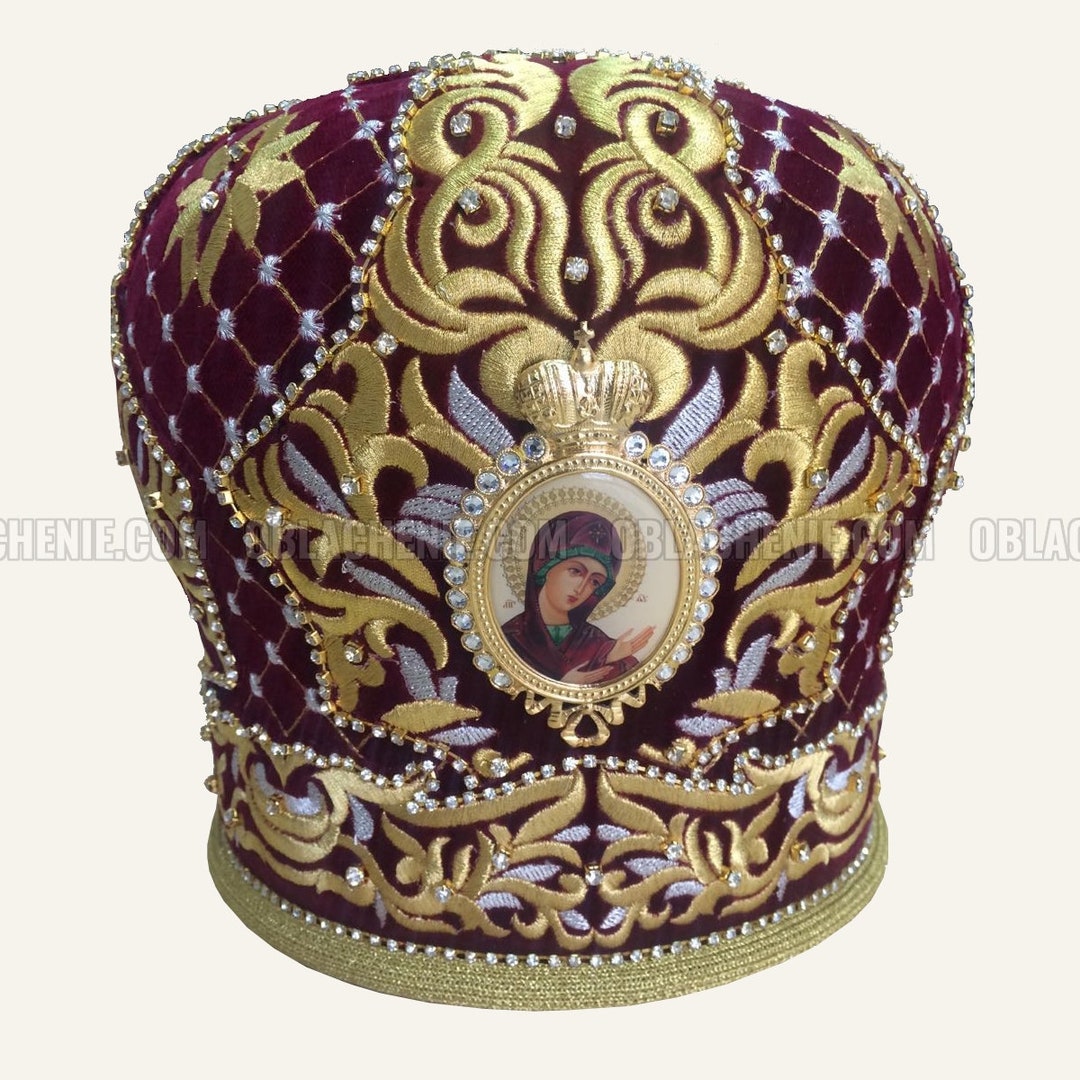 Miters. Head Dresses. Burgundy Velvet. Exclusive Design. - Etsy